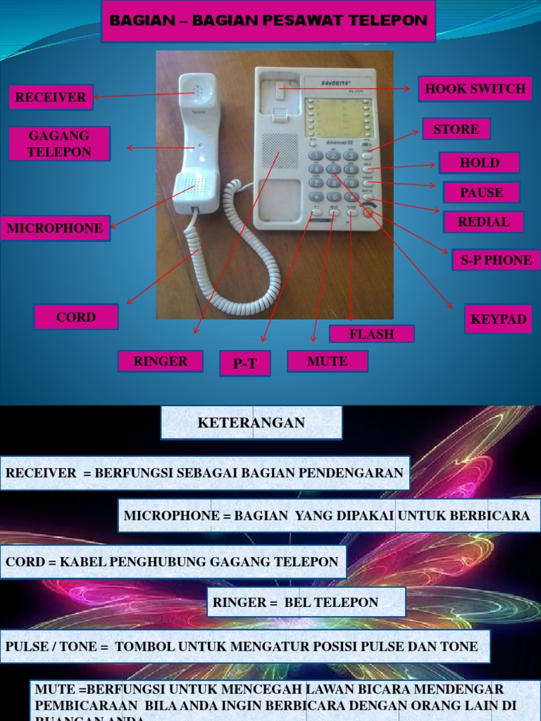 Komponen-Komponen Telepon | PDF