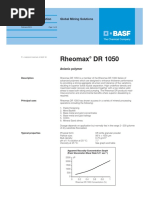 Amc CR 650 PDS | PDF | Materials | Chemical Substances