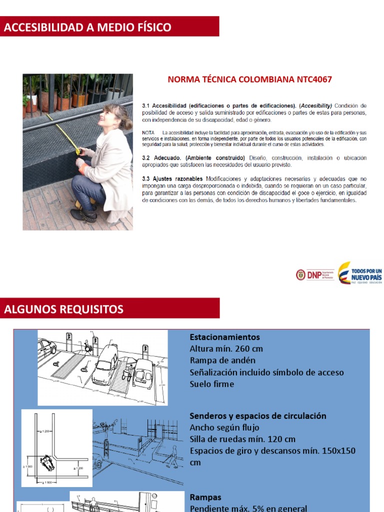 Consideraciones NTC 6047 | PDF