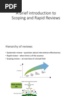 Jbi Scoping Review Template | PDF | Systematic Review | Information Science