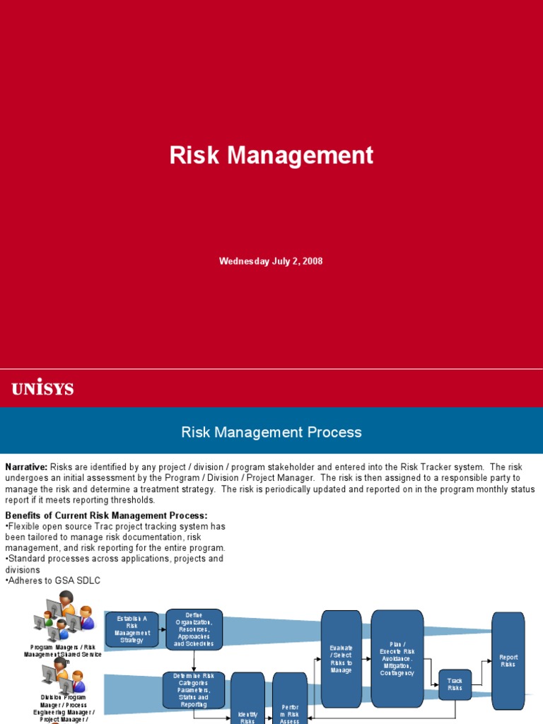 Risk Management Process | PDF | Risk Management | Risk