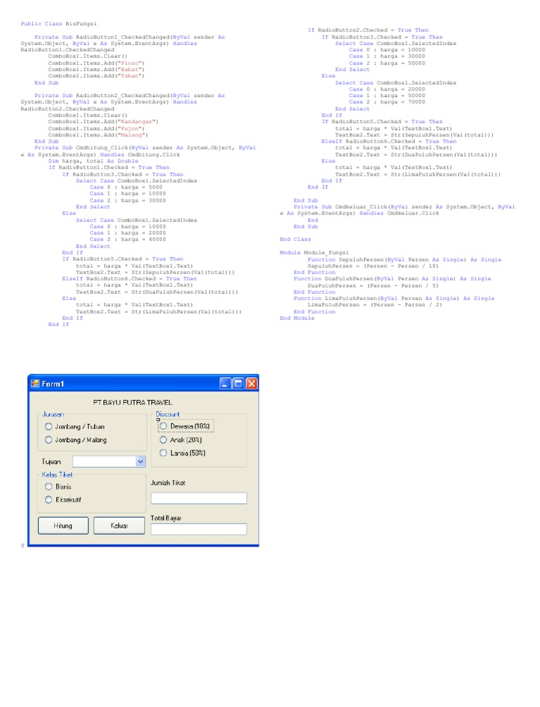 Pemograman Untuk Uts Pdf Object Oriented Programming Computer Programming
