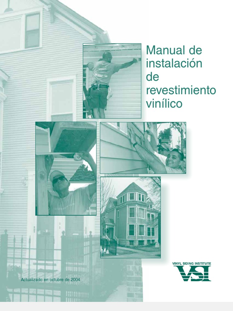 VSI Spanish Installation Manual | PDF | Tornillo | Herramientas
