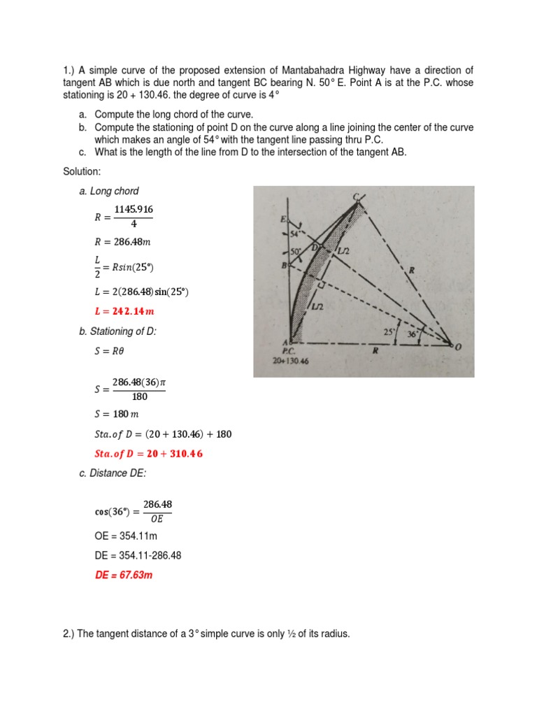 A. Long Chord | PDF | Trigonometric Functions | Angle