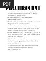 Borang Pesanan RMT Mingguan | PDF