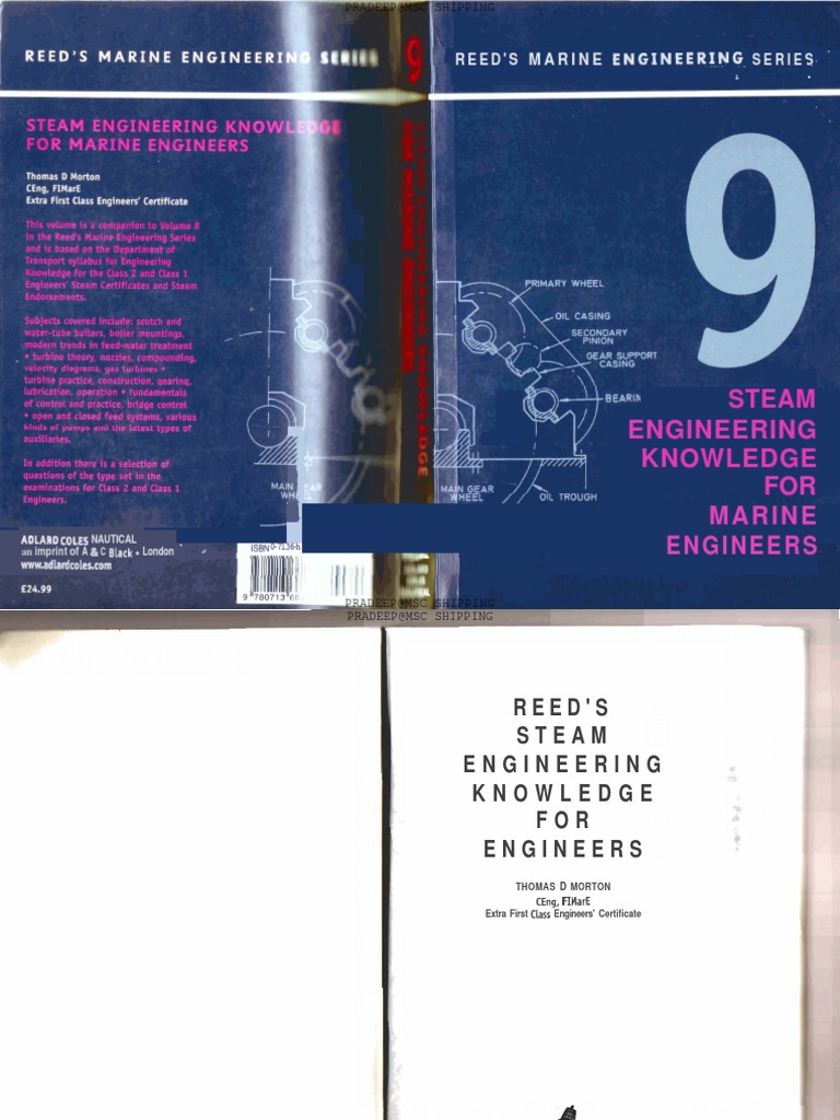 Reed's Vol 09 Steam Engineering Knowledge For Marine Engineers PDF ...