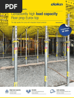 Doka Formwork System Components Overview | PDF | Plywood | Pallet