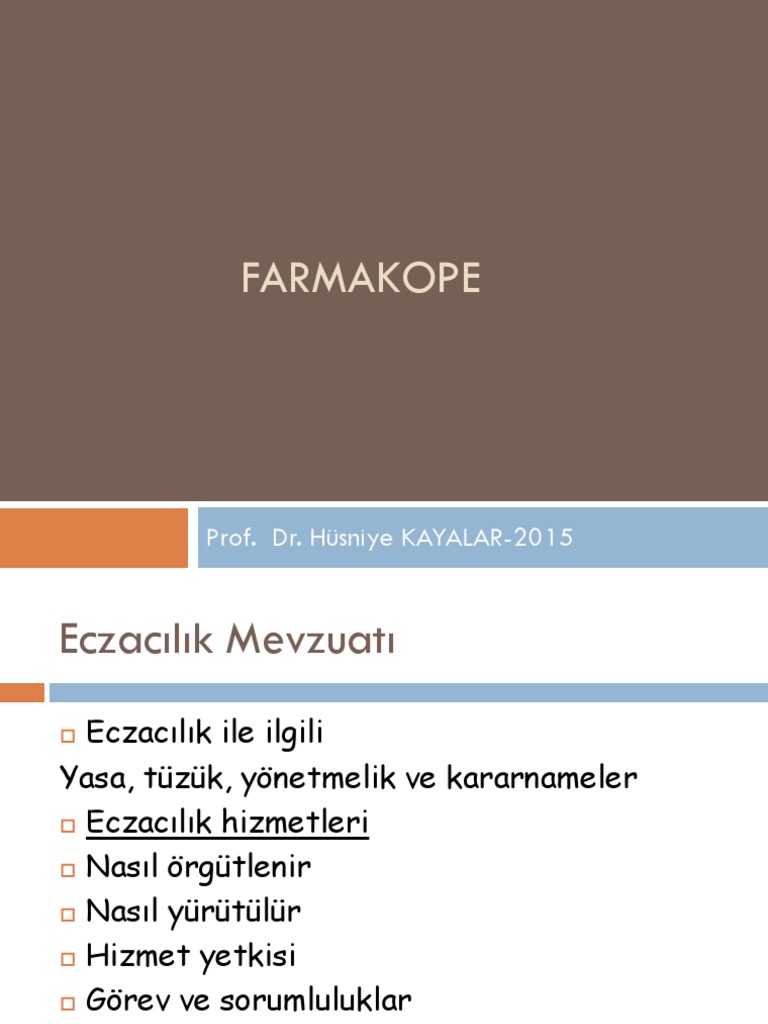 Farmakope 2015 | PDF