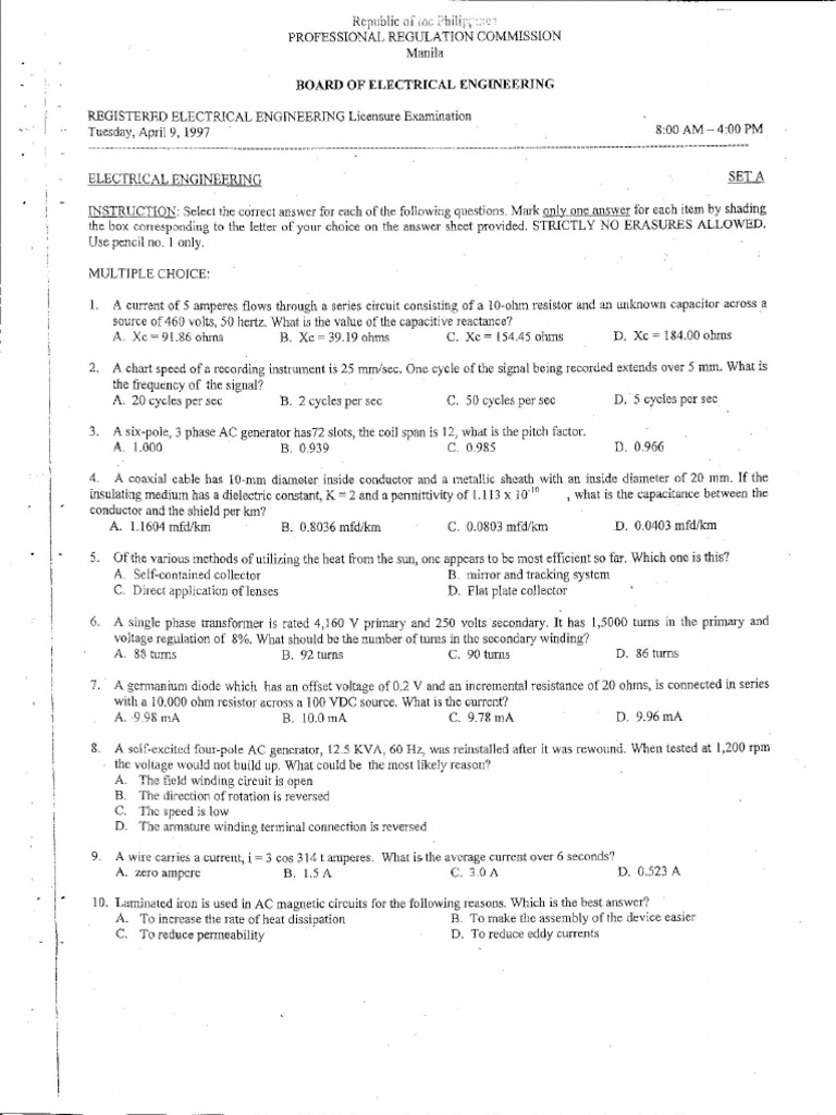 Reviewer For EE | PDF