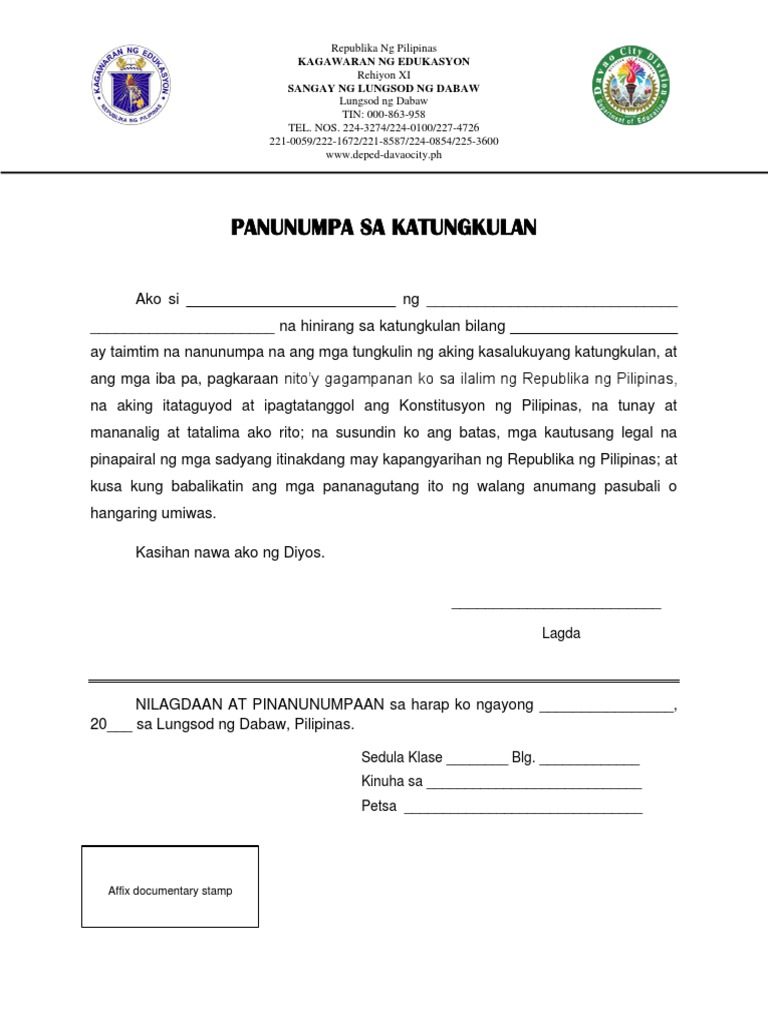 Oath of Office | PDF