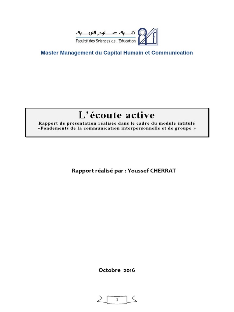 Techniques d'Écoute Active | PDF | Neuroscience | la communication