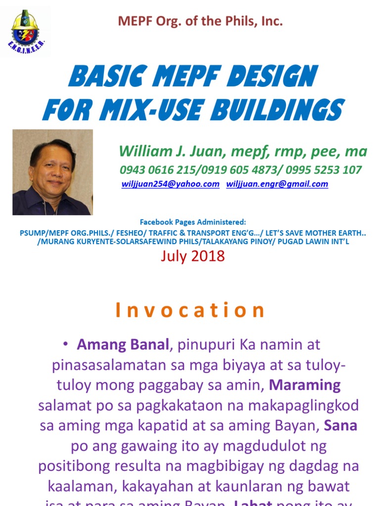 Basic MEPF Design for Mix-Use Buildings: An Overview of Mechanical ...