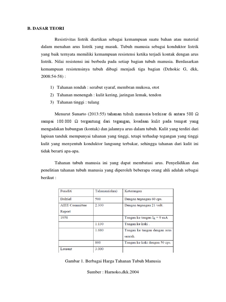 Dasar Teori Resistensi | PDF