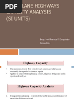 Effective Green Time in Traffic Signals | PDF | Traffic | Time