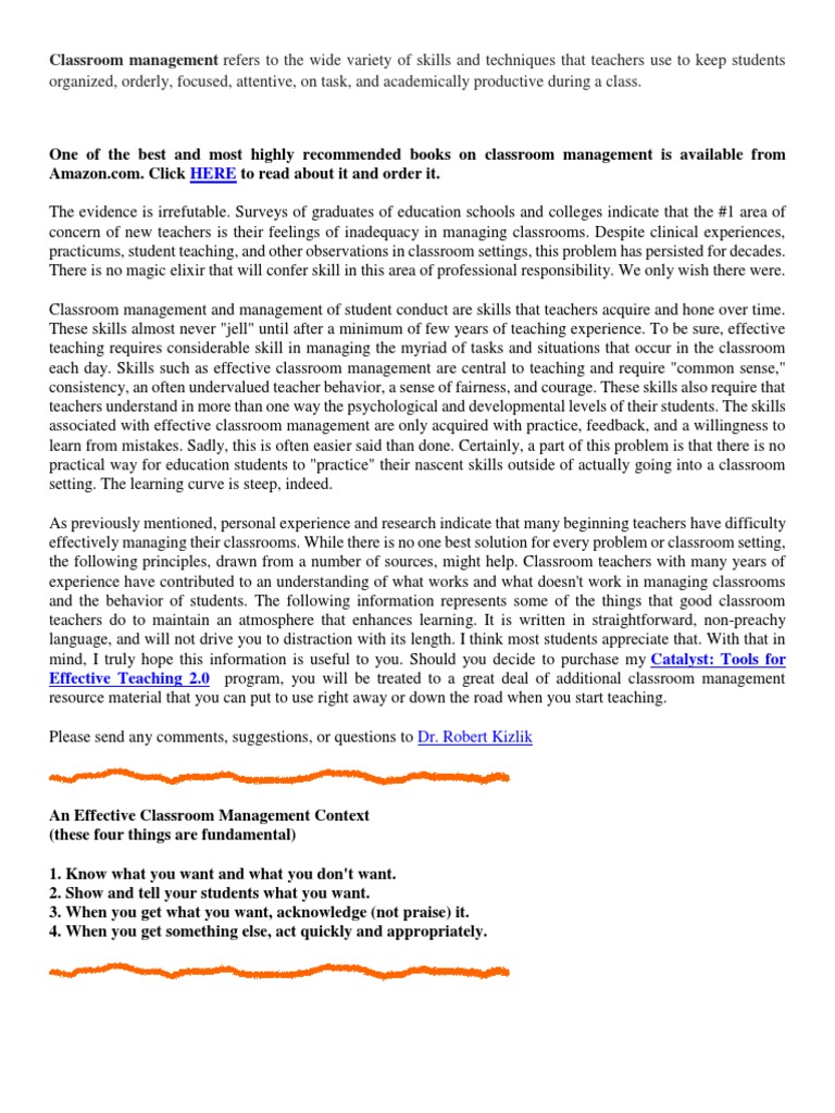 Organized, Orderly, Focused, Attentive, On Task, and Academically ...