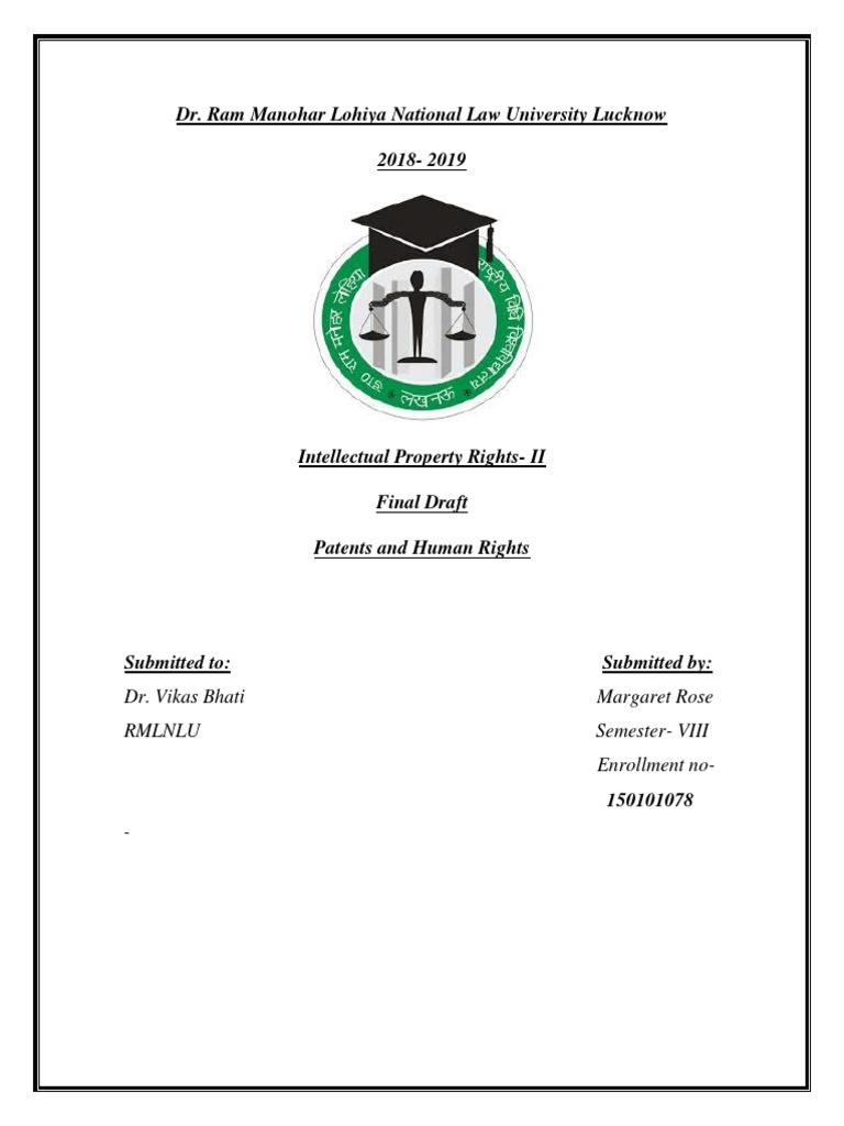 2019 Ipr Ii | PDF | Patent | Trips Agreement