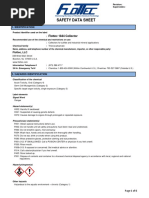 MSDS Aero 845 Promoter | PDF | Dangerous Goods | Chemistry