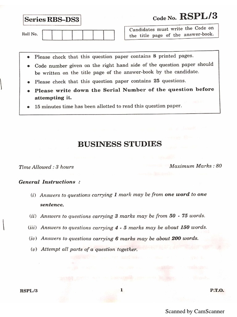 RSPL 3 Questions | PDF