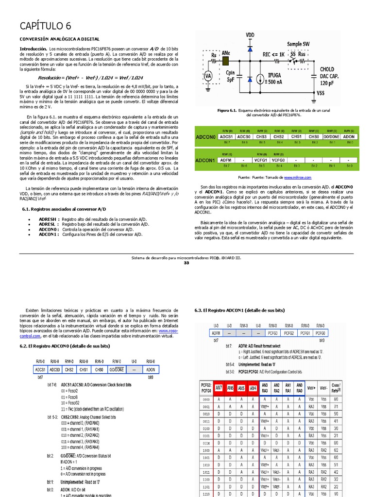 Pasos para Conversion Con Interrupcion | PDF | Conversor analógico a digital | Microcontrolador
