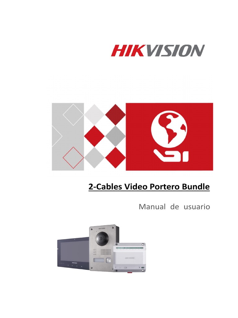2-Wire Video Intercom Bundle User Manual-Spanish | PDF | Aplicación ...