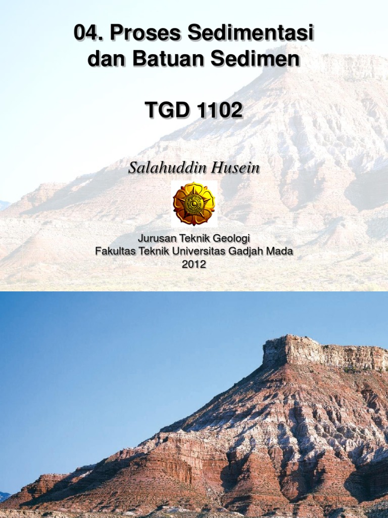 04 Proses Sedimentasi Dan Batuan Sedimen PDF | PDF