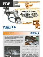 Partes de Un Troquel | PDF | Ingeniería mecánica | Materiales de ...