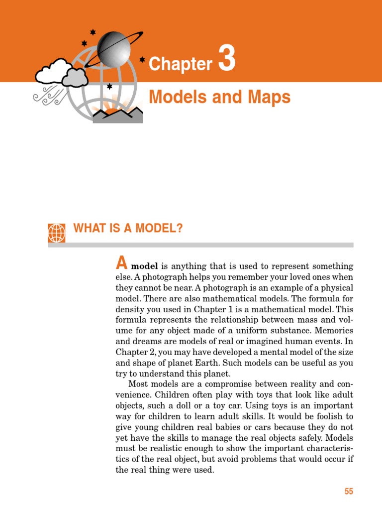 Earth Science - Models | PDF | Contour Line | Map