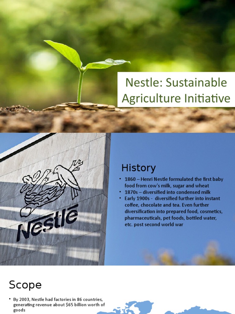 CSR- Nestle Sustainable Agriculture Initiative | Nestlé | Sustainability