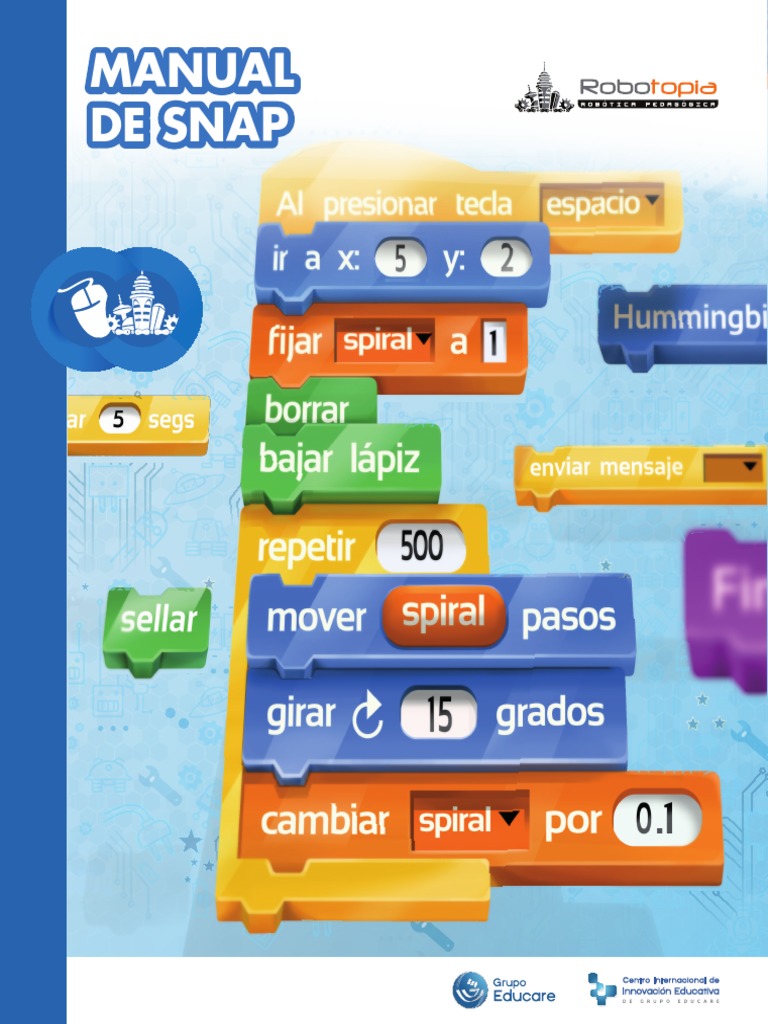 Manual Programacion Snap PDF | PDF | Computación en la nube | Point and ...