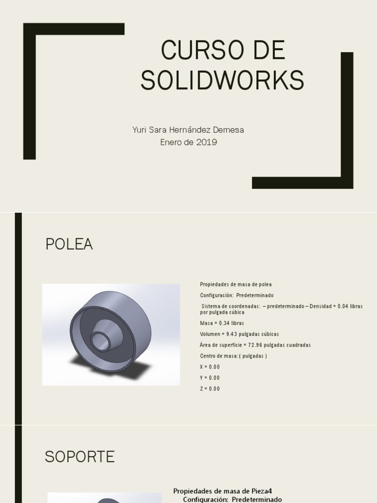 Curso de Solidworks | PDF