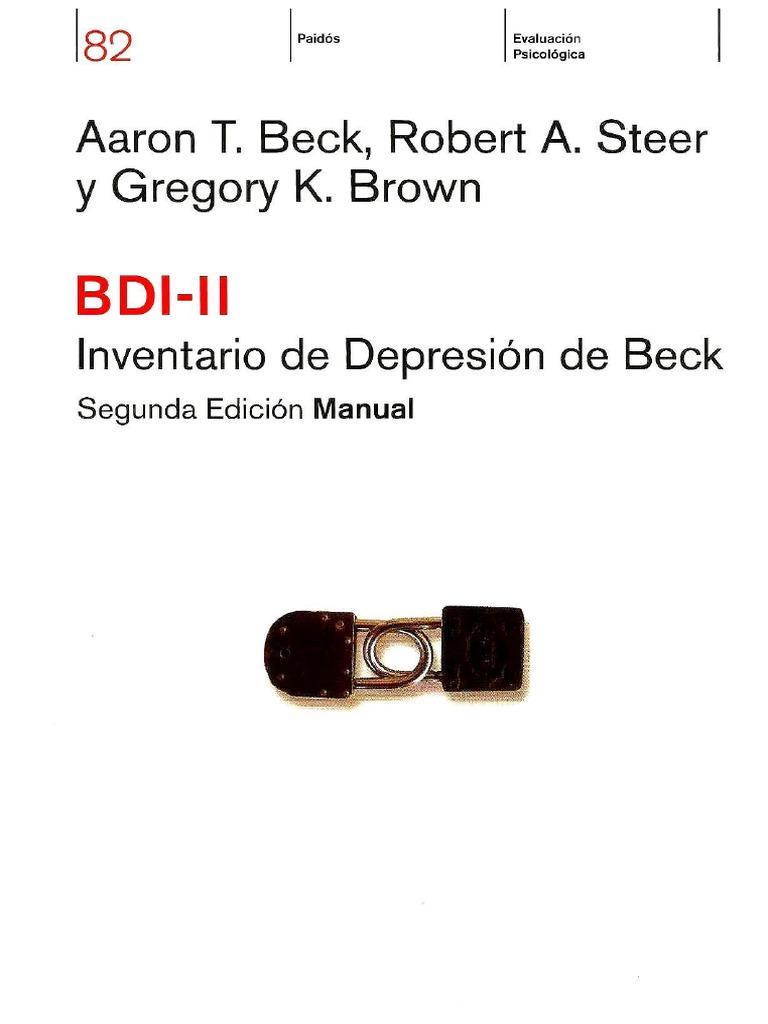 Manual BECK II PDF | PDF