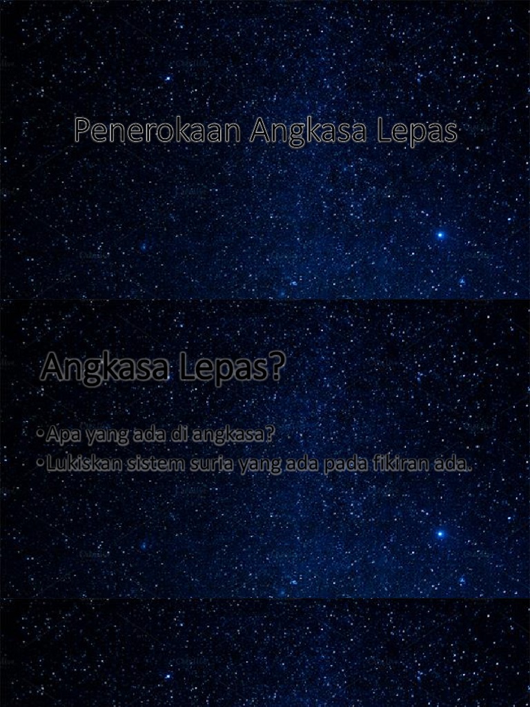 Penerokaan Angkasa Lepas | PDF