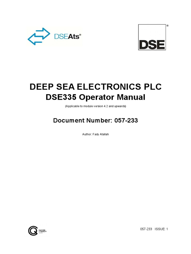 DSE335-Operators-Manual.pdf | Personal Computers | Usb