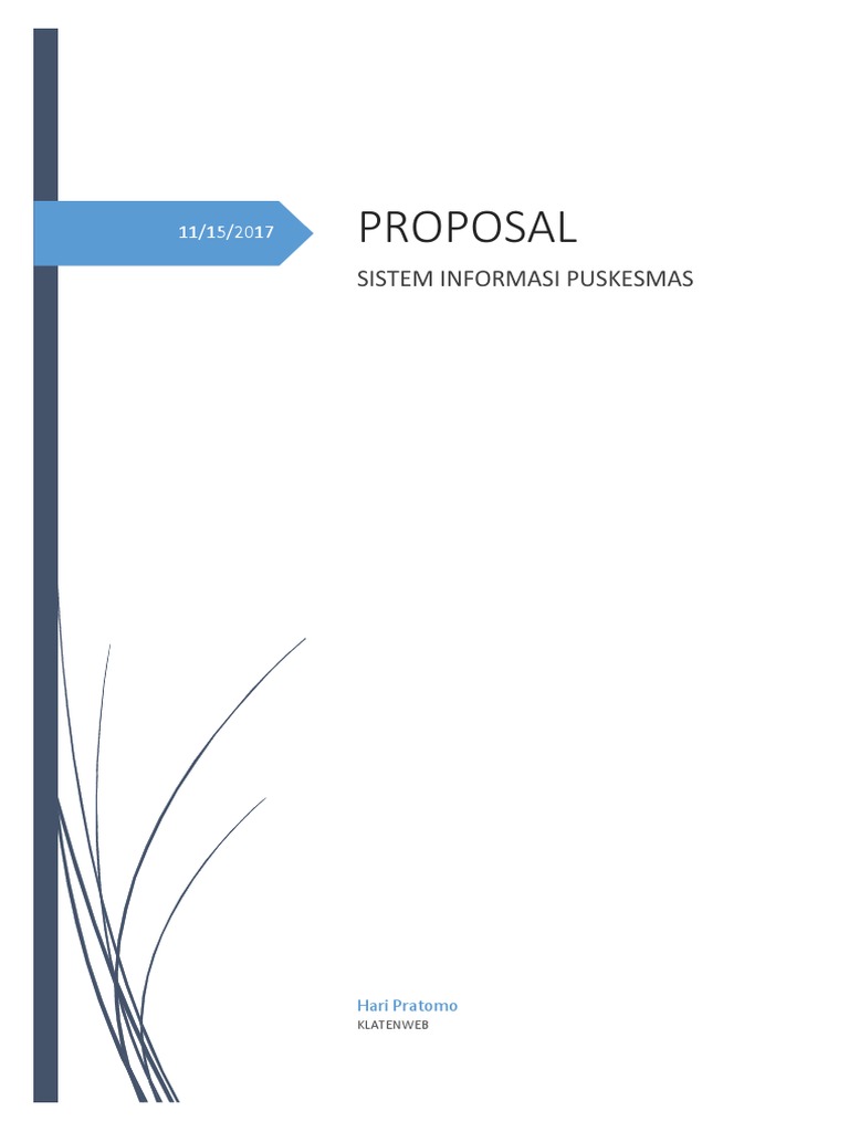 Proposal SIM Puskesmas | PDF