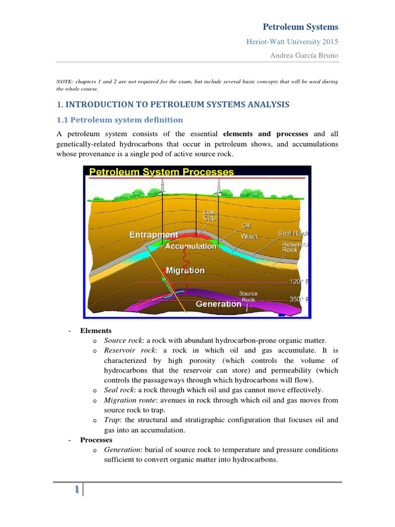 Overview of Petroleum System Elements | PDF | Petroleum Reservoir ...