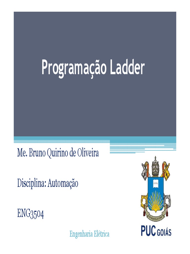 Aula Ladder | Download grátis PDF | Engenharia Elétrica | Computação e ...