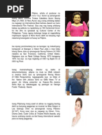 Bionote Example Tagalog | PDF