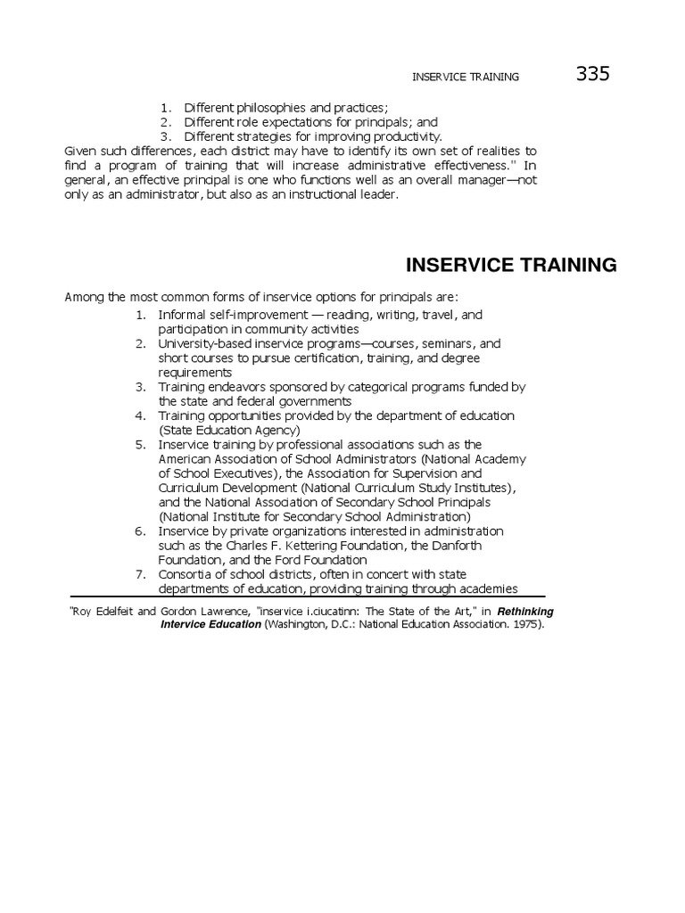 Inservice Training | PDF | Schools | Psychotherapy