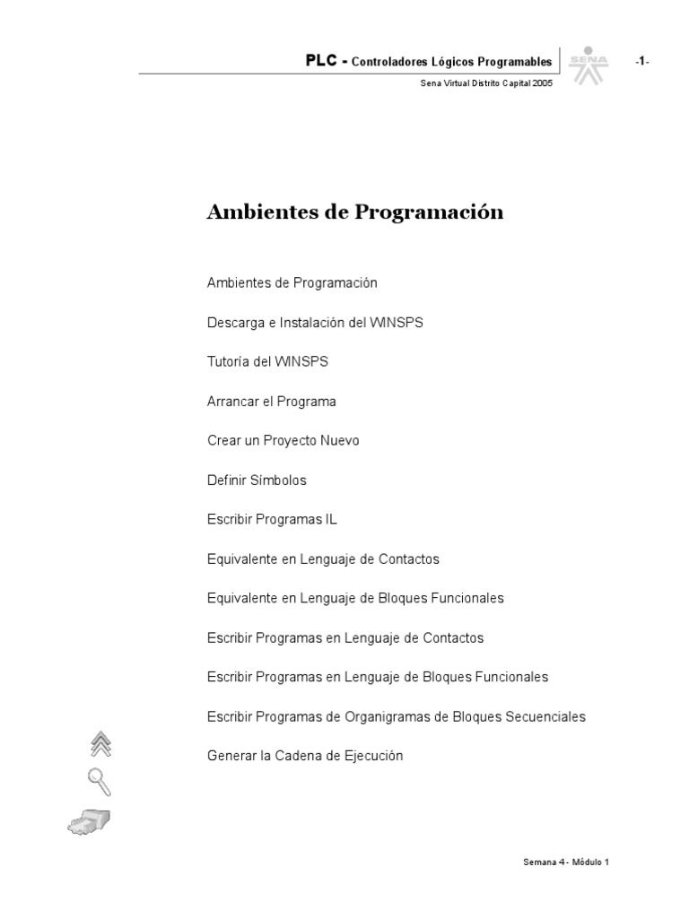 Ambientes de Programacion PDF | PDF | Controlador lógico programable ...