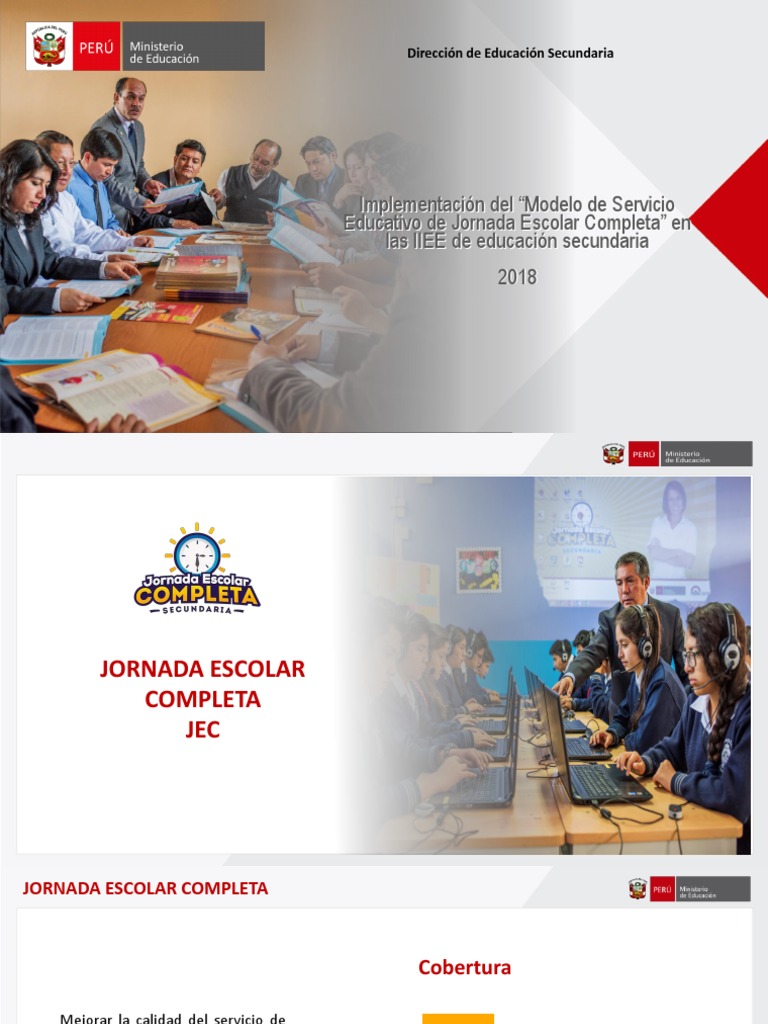 Conoce La Jornada Escolar Completa PDF | PDF | Salón de clases | Maestros