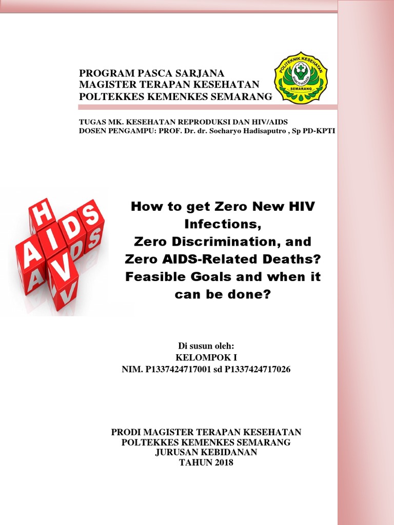 Kebijakan Getting to Zero HIV/AIDS di Indonesia: Upaya Pencapaian ...