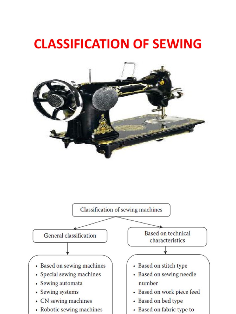 Types of Sewing Machines | PDF