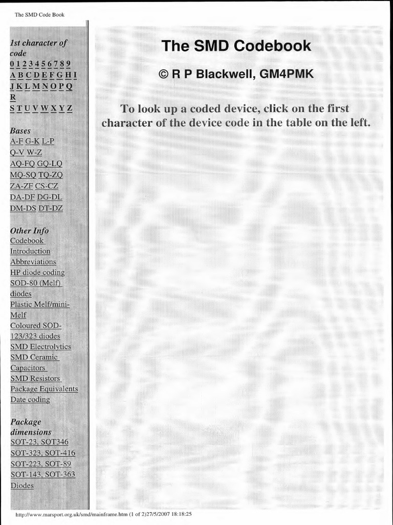 SMD - Codes - PDF New Try PDF | PDF | Bipolar Junction Transistor ...