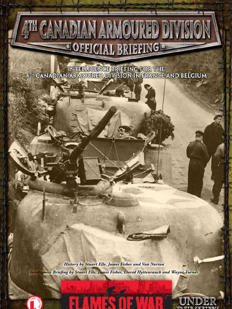 4th Canadian Armoured Division | Division (Military) | Platoon