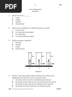 Example Form 1 Science Paper (With Answers) | PDF | Combustion ...