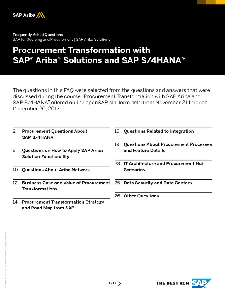 SAP SRM Tutorial | PDF | Sap Se | Procurement
