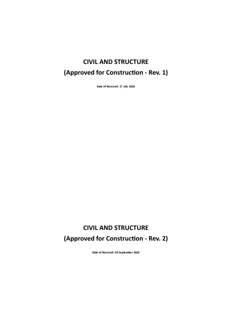 Civil and Structure | PDF