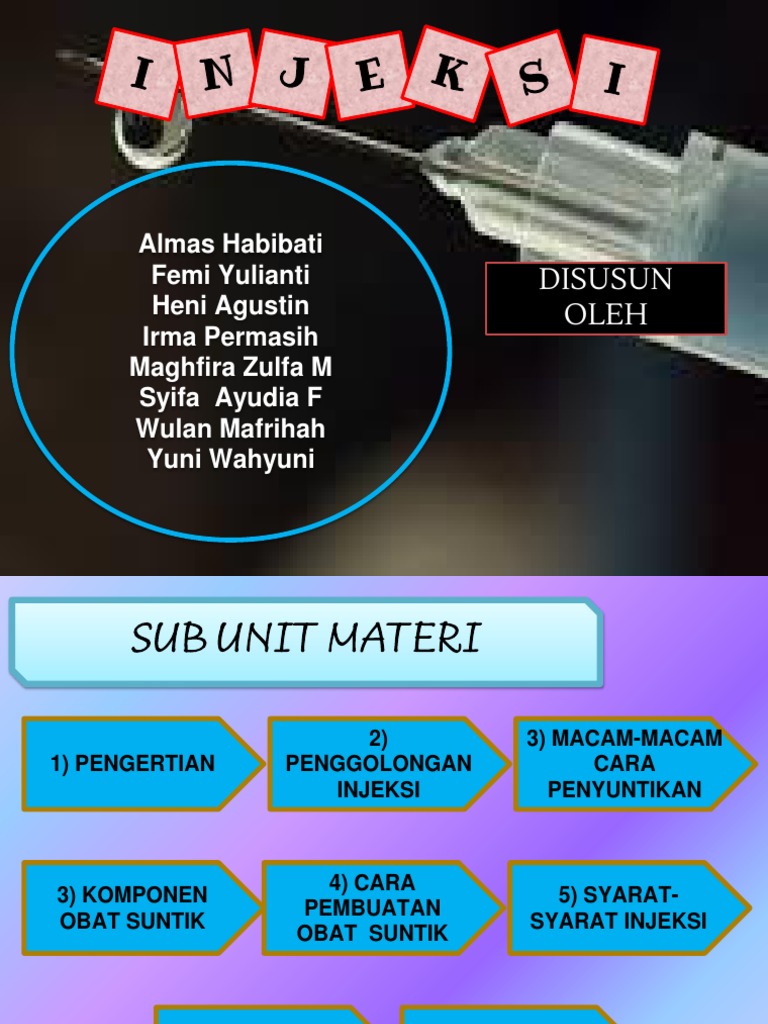 Tentang Sediaan Obat Injeksi | PDF