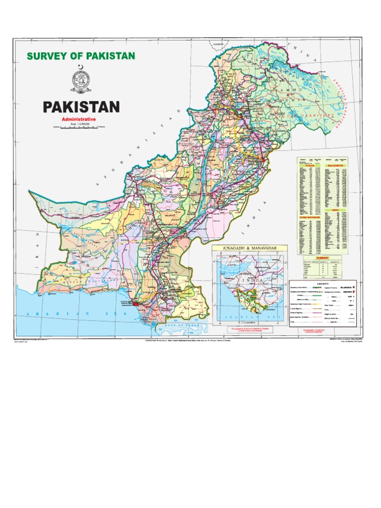 Pakistan Map Overview 1947 | PDF