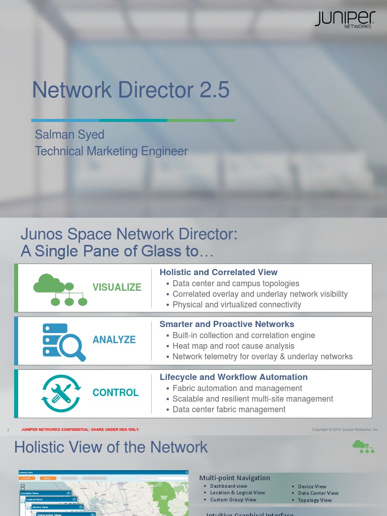 Network Director 2.5 - Technical Presentation | PDF | Computer Network ...